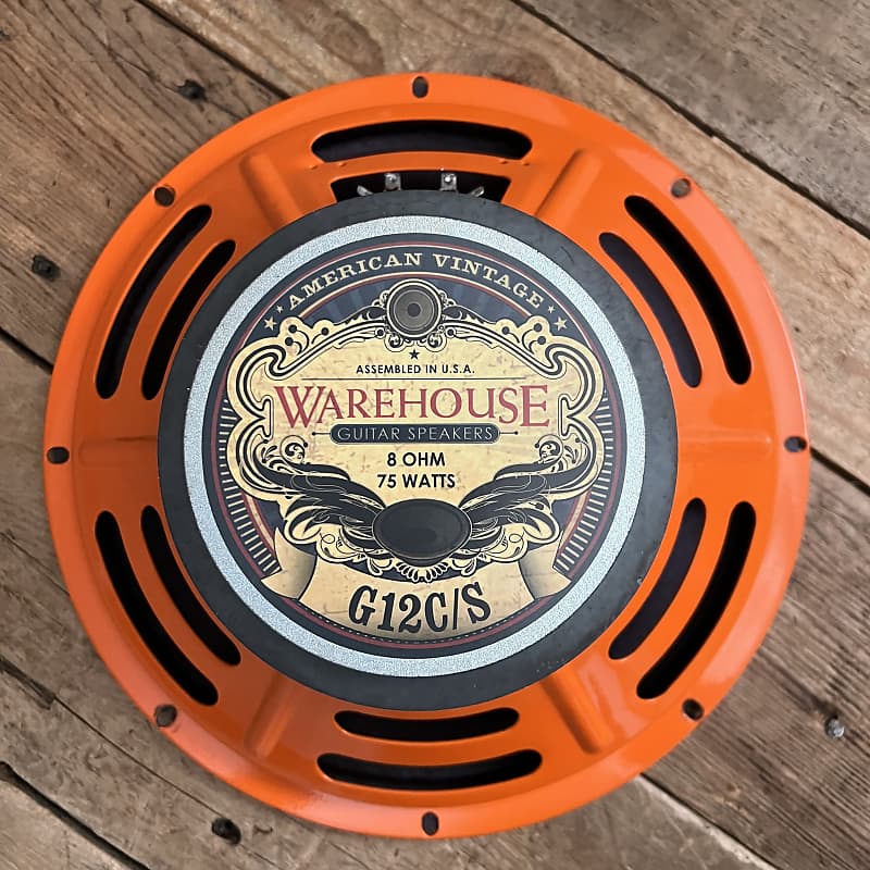 WGS G12 C/S 75 12" 8 Ohms - Orange | Reverb