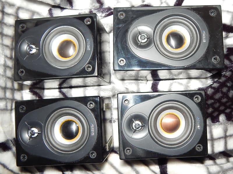 Energy RC-Micro sat center odd lot of 4 speakers | Reverb