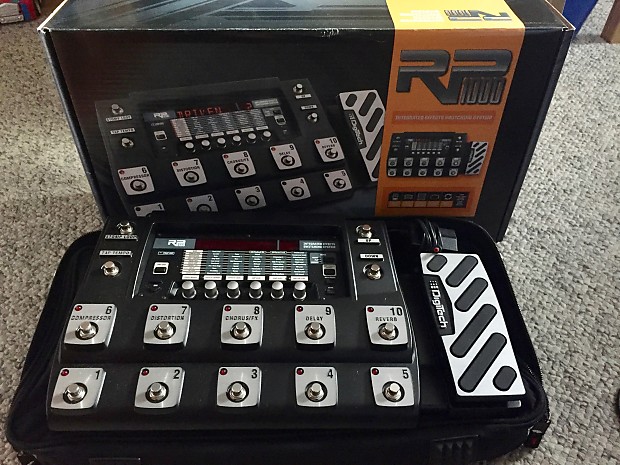 DigiTech RP1000 Multi-Effect Switching System w/case and | Reverb