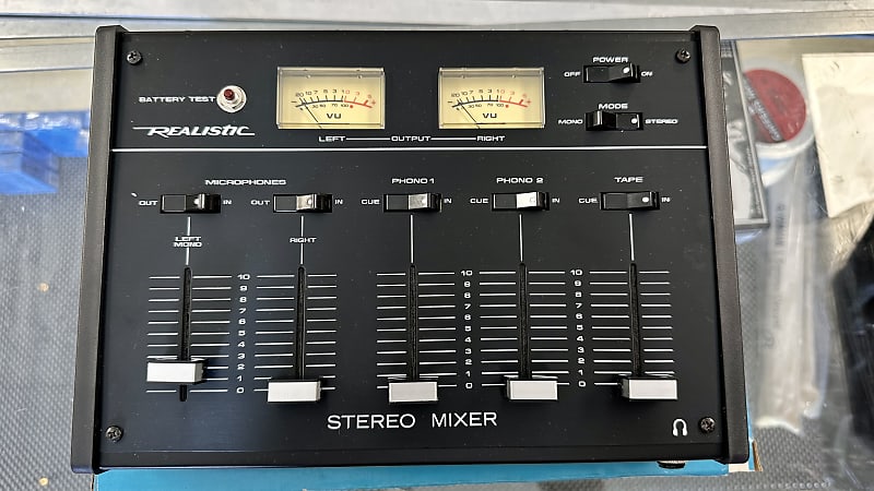 Realistic 32-1100A Stereo Mixer | Reverb