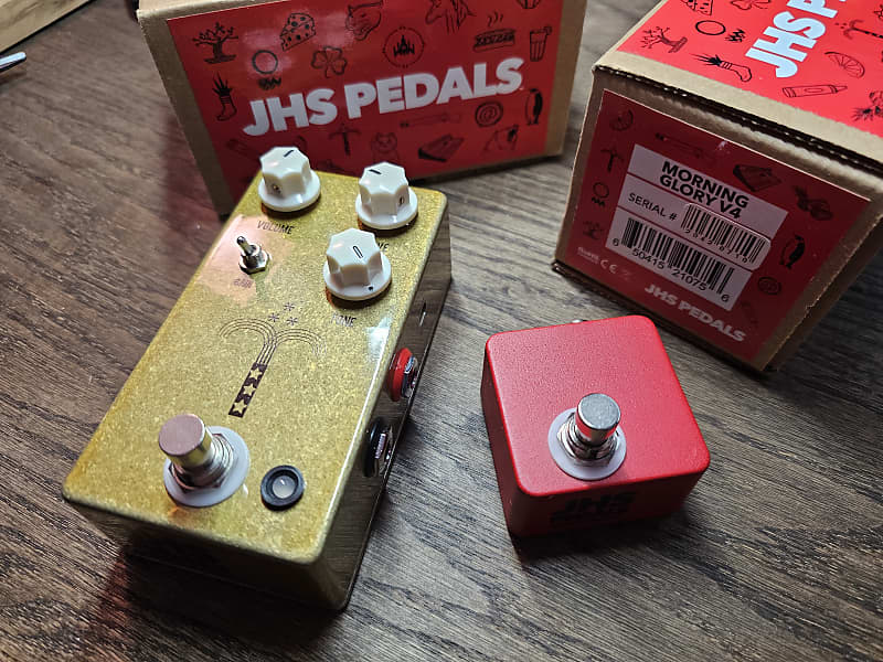 JHS Pedals JHS Morning Glory V4 with JHS Red Footswitch | Reverb