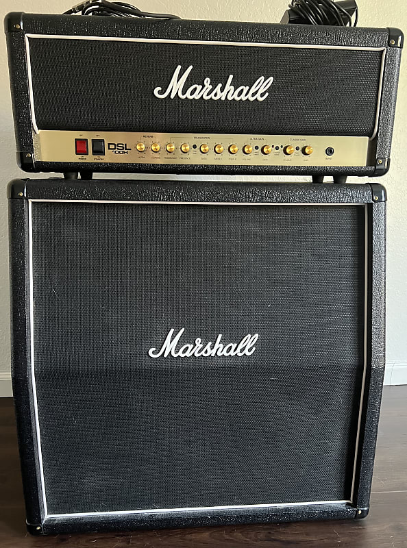 Marshall DSL 100 100W Head & MX412A 4x12 Cabinet Half-Stack | Reverb