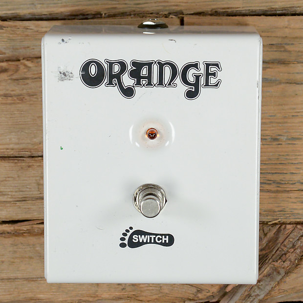 Orange Single Function Footswitch 1/4" USED | Reverb