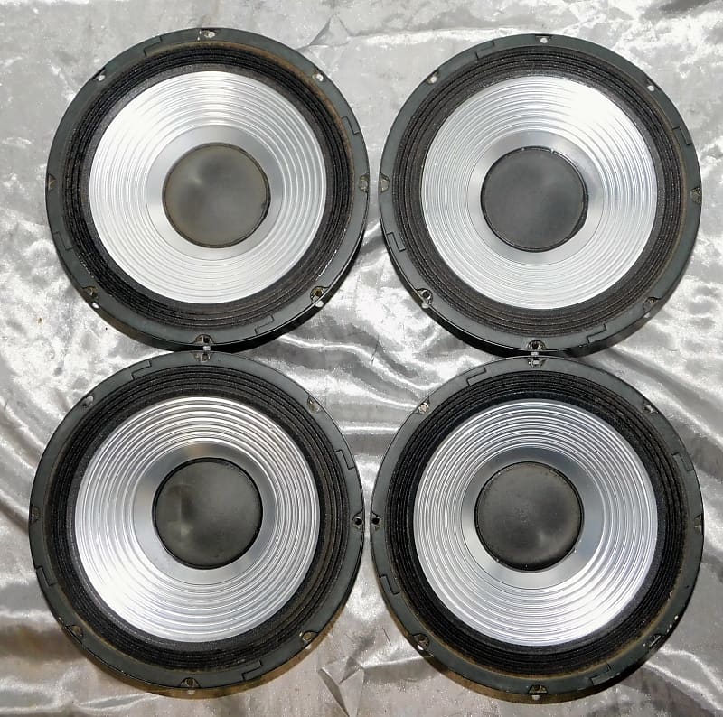 Hartke 10TP8 8 ohm 75 watt metal cone woofers set of 4 | Reverb