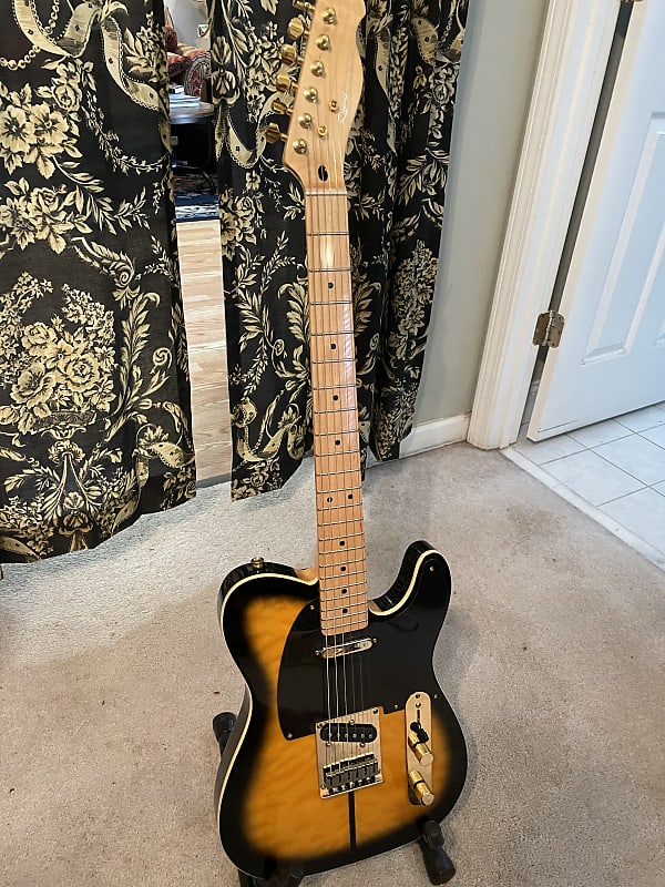 Zuwei Telecaster 2021 Sunburst | Reverb UK