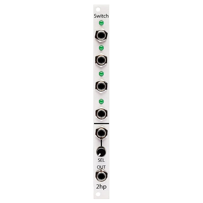 2hp SWITCH Eurorack Module (Silver) | Reverb Australia
