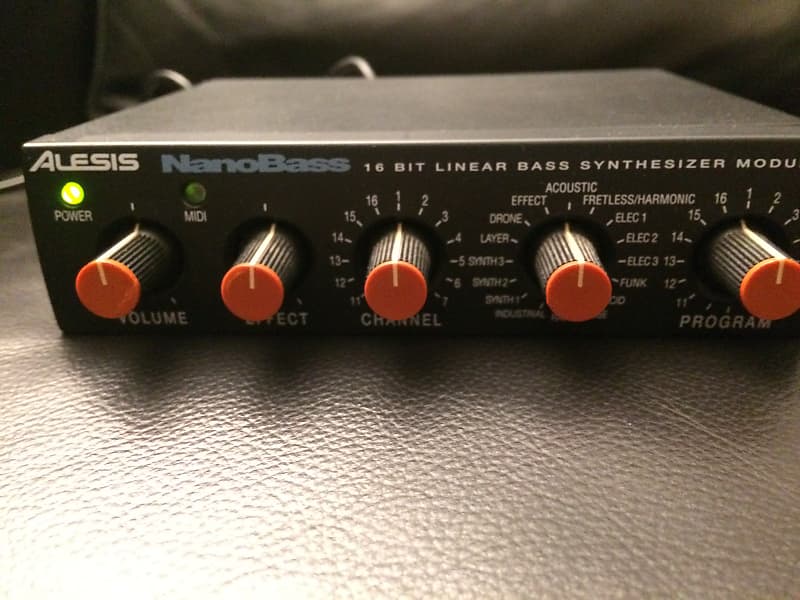 Alesis Nanobass -- Synthesizer Module -- Sound Module | Reverb