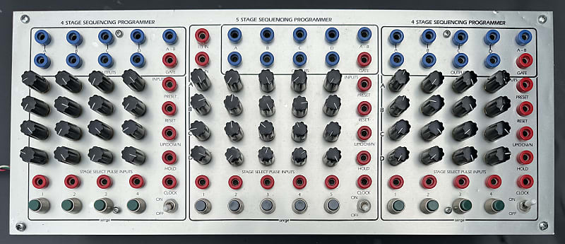 Serge Modular STS/Oakland Custom Triple Sequencer Panel | Reverb Serge Modular STS/Oakland Custom Triple Sequencer Panel | Reverb