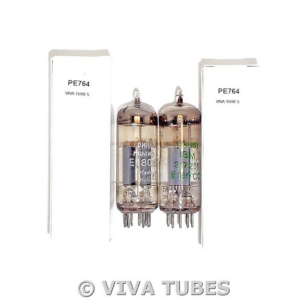 Pair Philips Amperex Miniwatt Dario E180CC 7062 | Reverb Canada