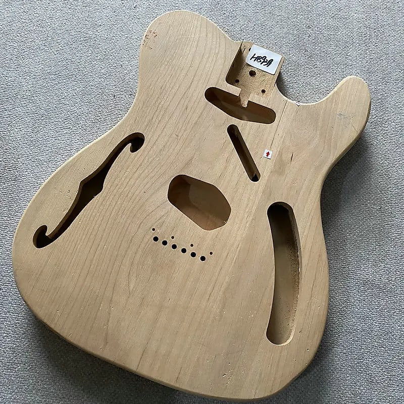 Unfinished Telecaster Tele Style Body | Reverb