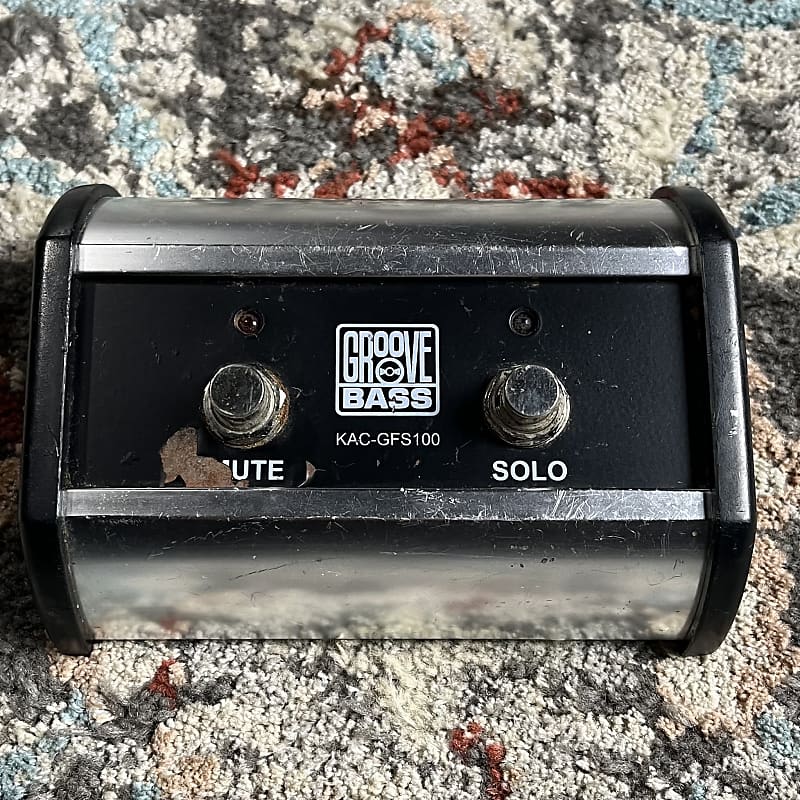 Groove Bass KAC-GFS100 2 Button Footswitch For Mute & Solo! | Reverb