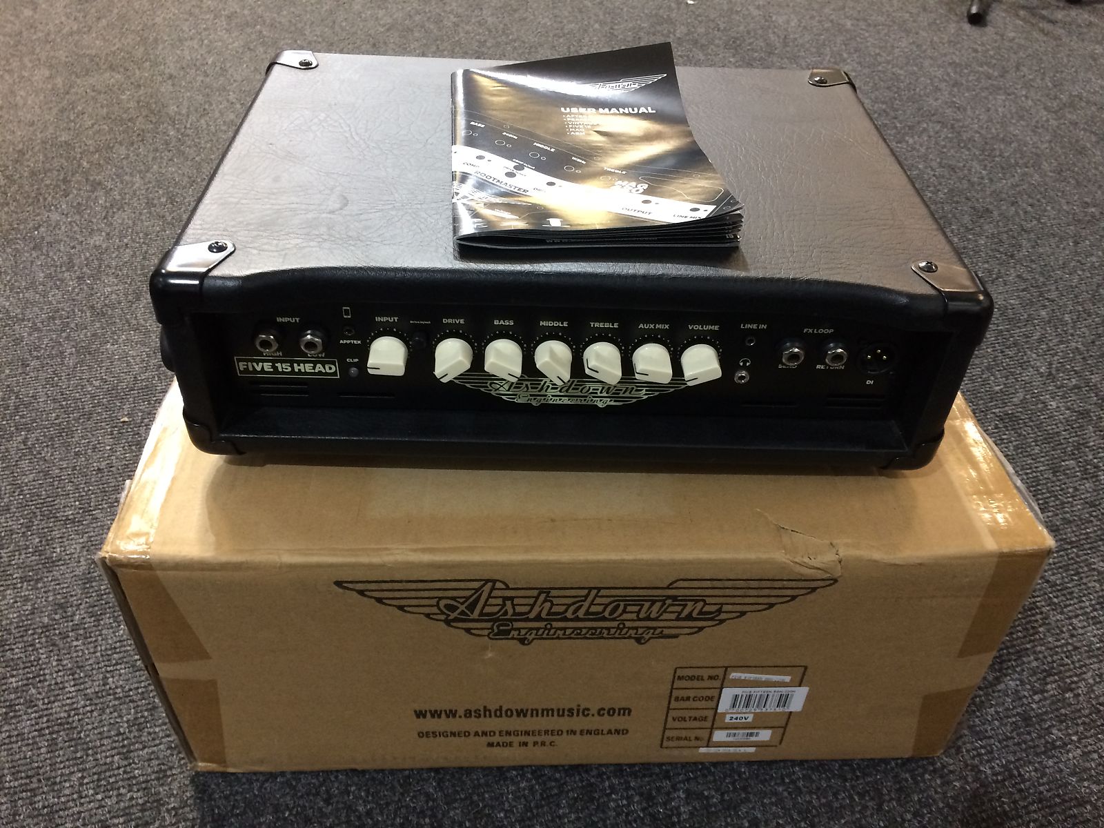 Ashdown Five 15 BB Big Boy 220W 1x15 Bass Combo | Reverb Australia