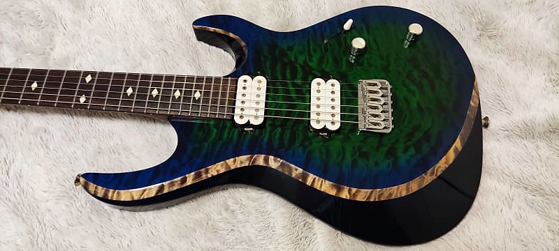 Kiesel Aries 6 - Quilted Translucent Dragon Burst | Reverb Australia