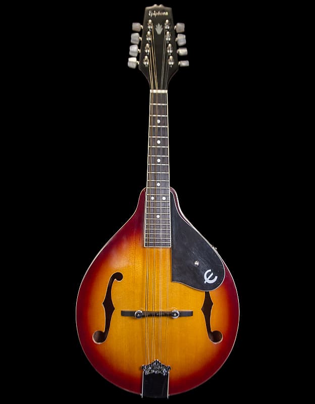 Epiphone MM30 Mandolin 1990 Vintage Sunburst w/ Hard Case | Reverb