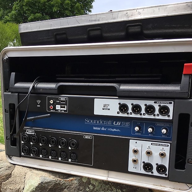 Soundcraft UI16 With Acer Inspire Laptop And SKB case with | Reverb