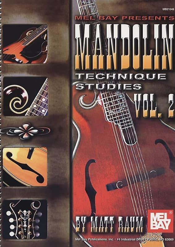 Mandolin Technique Studies Book Vol 2 | Reverb