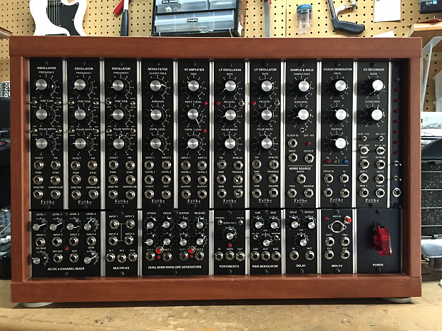 Modular Synthesizer (Moog-style) - 100% Handwired | Reverb UK