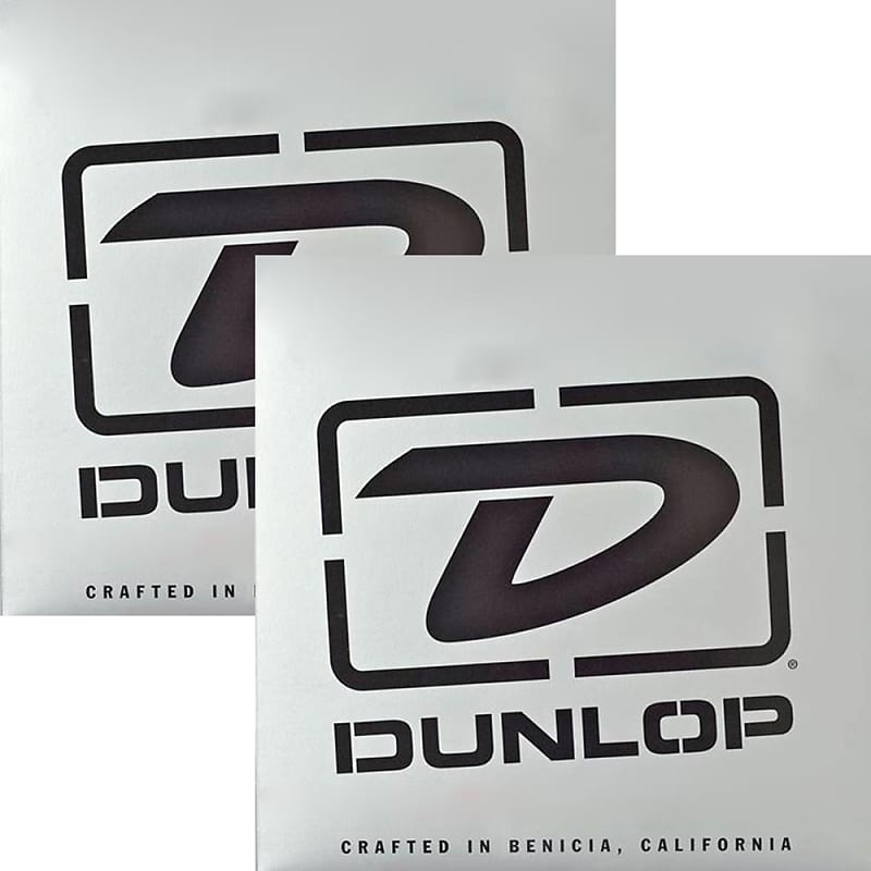2-Pack Dunlop DBSBN45125T Super Bright Nickel Tapered Bass | Reverb