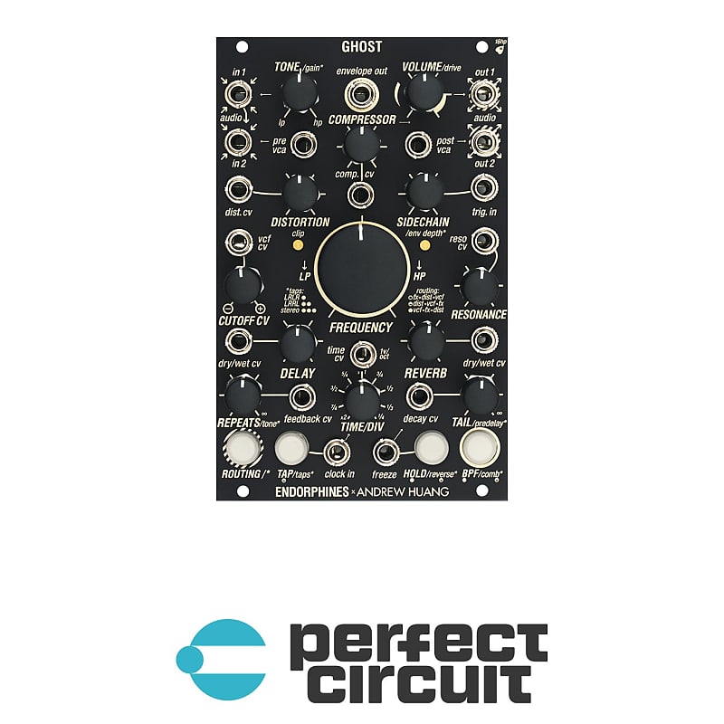 Endorphin.es GHOST Stereo Effects Processor (Black) [DEMO] | Reverb