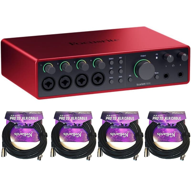 Focusrite Scarlett 18i16 USB-C Audio/MIDI Interface (4th | Reverb