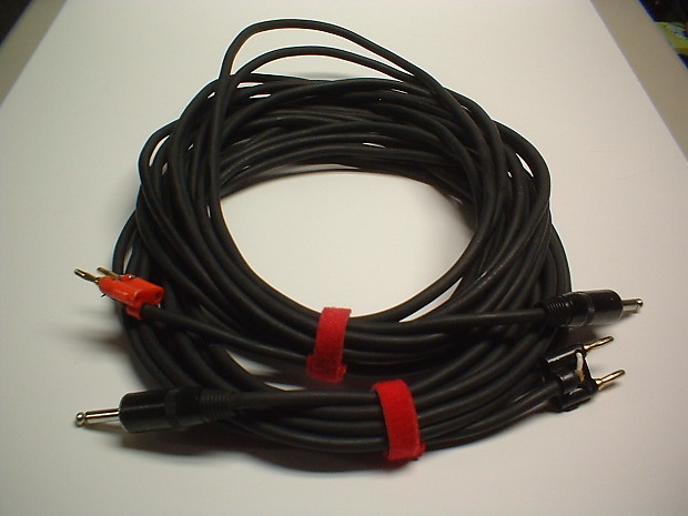Peavey Speaker Cable 25 foot, 16awg, 1/4" Neutrik plug and | Reverb