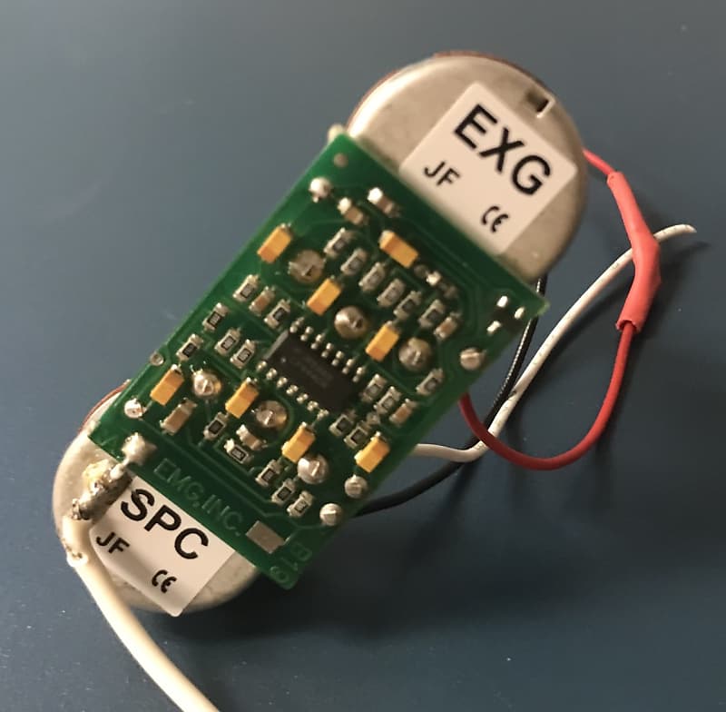 EMG- David Gilmour, active tone circuit (EXG/SPC) | Reverb