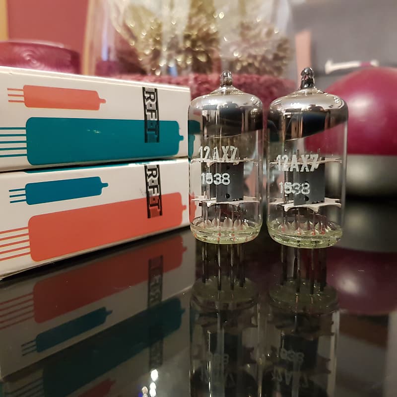 RFT 12AX7 ECC83 East Germany,same codes,matched pair,NOS | Reverb