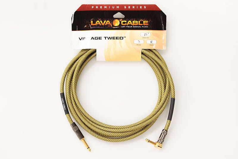Lava Cable 15FT(4.5m) LAVA VINTAGE CABLE S-L【横浜店】 | Reverb
