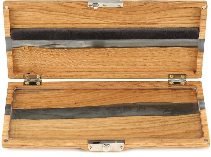 Reediano Bb Clarinet and Alto Saxophone Reed Case - Dark Oak | Reverb