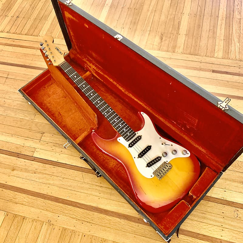 Schecter Stratocaster c 1980’s Sunburst original vintage | Reverb