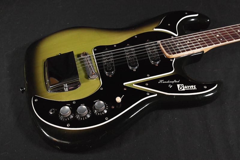 Burns of London Double Six 1964 Green 12 String Guitar | Reverb