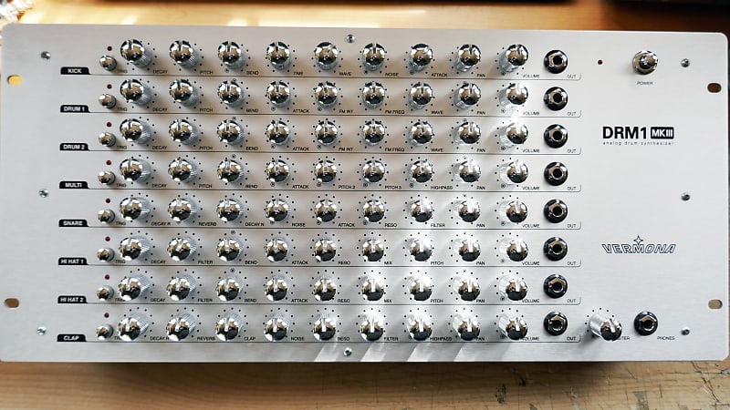 Vermona DRM1 MKIII - Deluxe Edition with Trigger Inputs - | Reverb