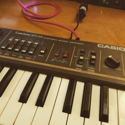 Casio Casiotone MT-68 Keyboard Vintage 1983 (Rare) w/ Monster | Reverb