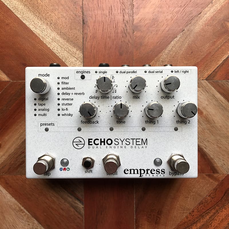 Empress Echosystem Dual Engine Delay | Reverb