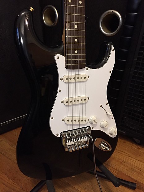 MINT MIJ Squier by Fender Stratocaster System One COMPLETE + | Reverb