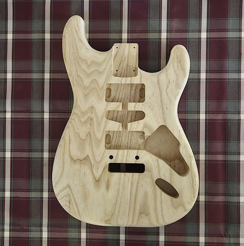 Woodtech Routing - 2 pc Swamp Ash HSH Stratocaster Body - | Reverb