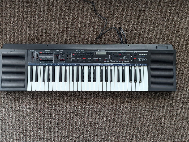 Technics K350 1980s PCM Synthesizer | Reverb