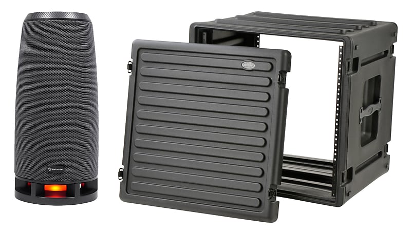 SKB 1SKB-R10 10U 10-Rack Space Black Molded Roto Rack | Reverb