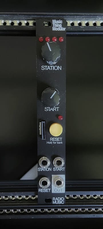 Music Thing Modular Radio Music black | Reverb