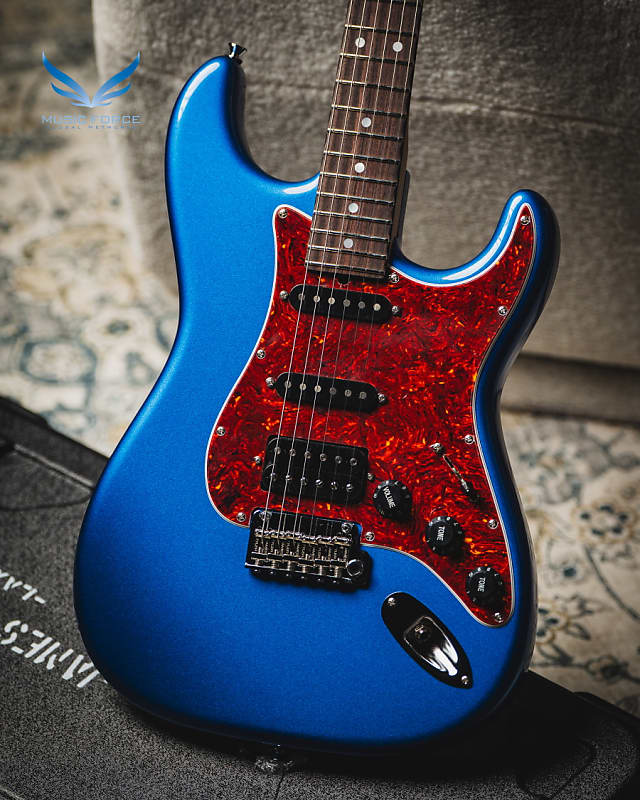 James Tyler Japan Classic HSS-Lake Placid Blue w/US Tortoise | Reverb