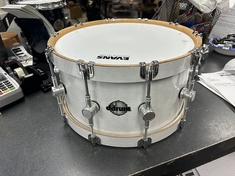 ddrum USA custom maple 7x13 snare drum/wood hoops 2019 - | Reverb