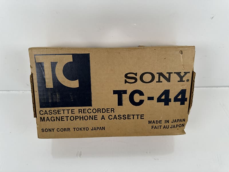 (New Old Stock) Vintage 1977 Ultra Rare Sony TC-44 | Reverb