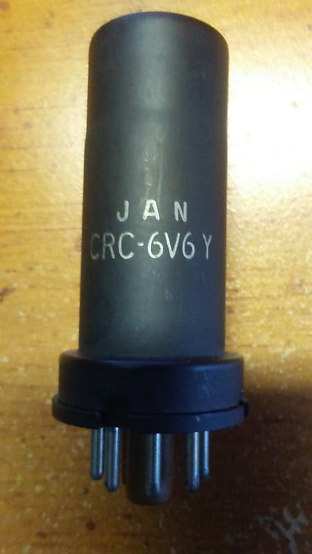 RCA Used - CRC 6V6 Y JAN Tube | Reverb