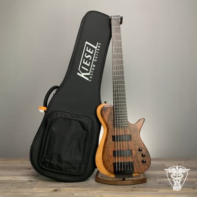 Kiesel Zeus ZB6 (Less) Headless/Fretless six string I 8.0 LBS | Reverb