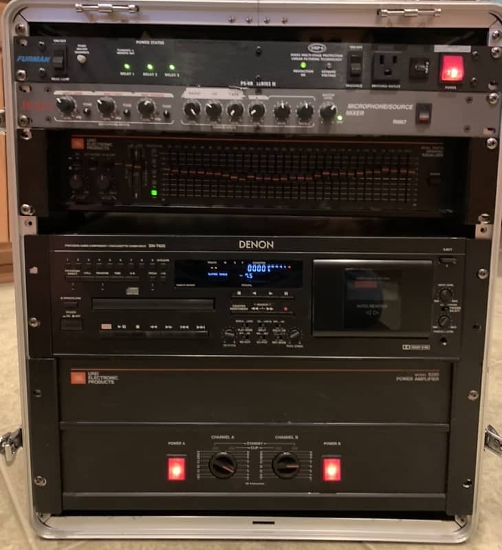 JBL 5547A Graphic Equalizer , JBL6290 Power Amplifier with a | Reverb