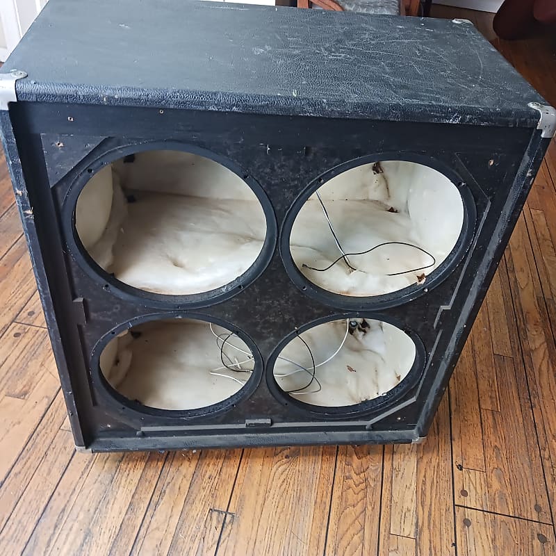 Yamaha 4x12 Guitar Cabinet, Unloaded, Great Tone, 1970's S412 | Reverb