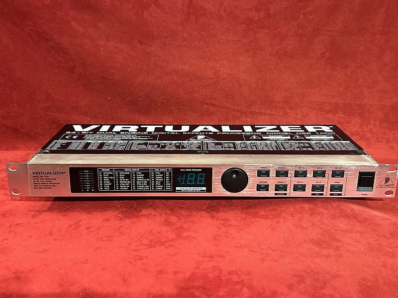 Behringer Virtualizer 24-Bit Dual Engine Digital Effects | Reverb