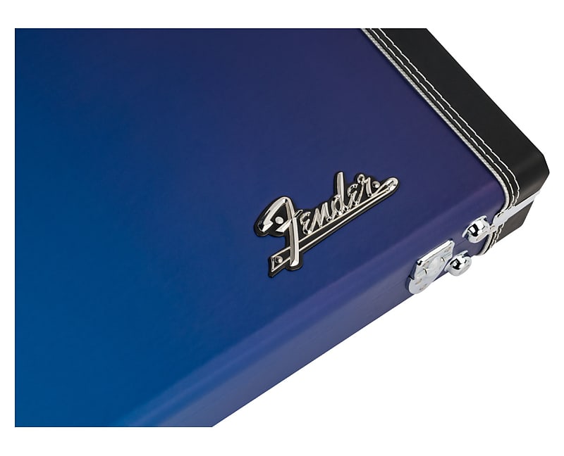 Used Fender Ombre Guitar Case - Belair Blue | Reverb
