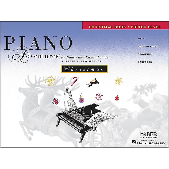 Piano Adventures Christmas Book Primer Level - Faber Piano | Reverb