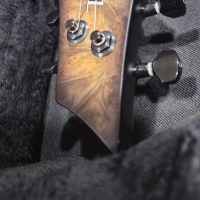 Kiesel AJ6E Andy James Crescent Signature 2021 Burled Maple | Reverb